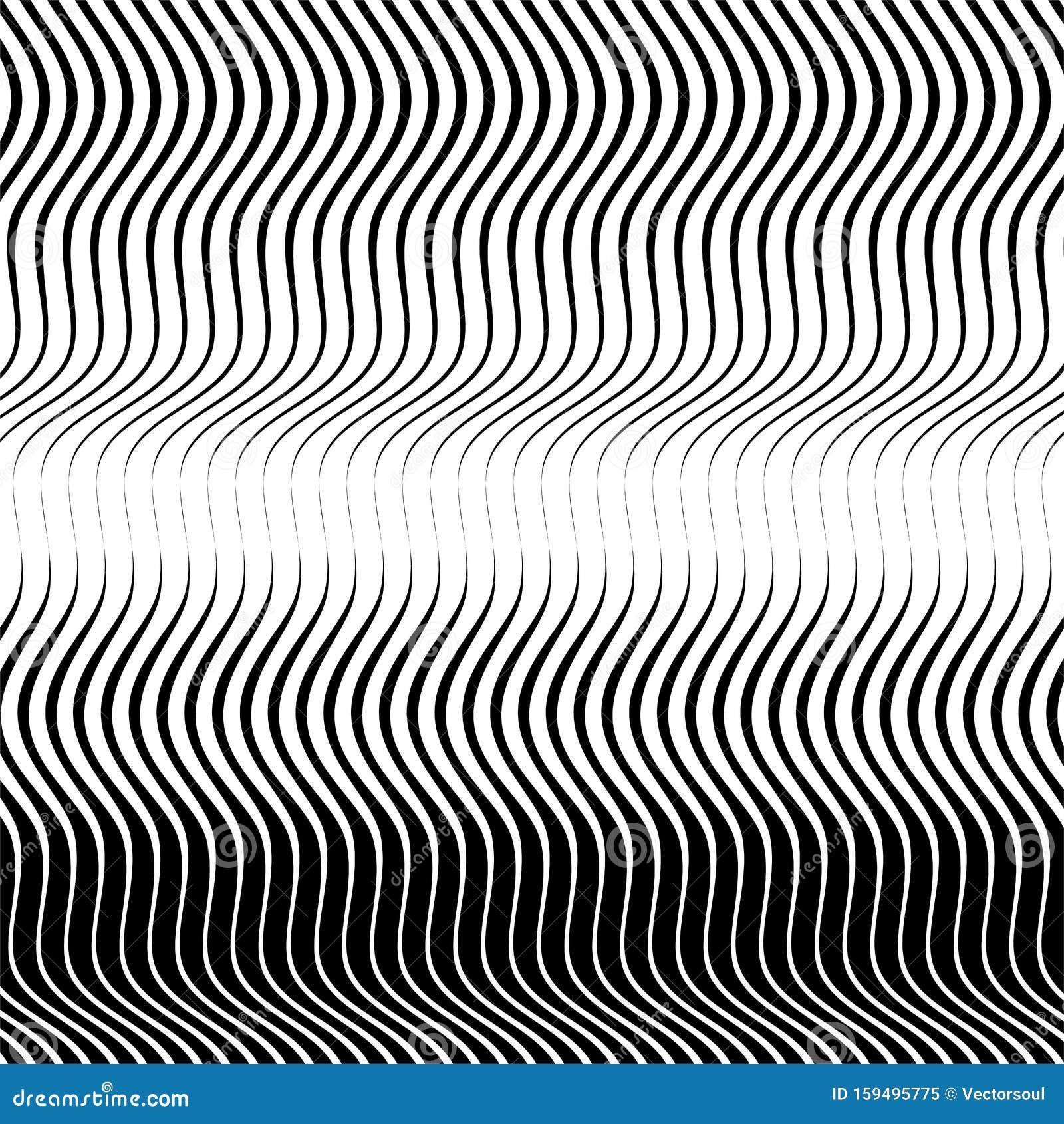 Vertical Waving, Wavy, Zigzag Lines. Irregular Parallel Stripes, Lines ...