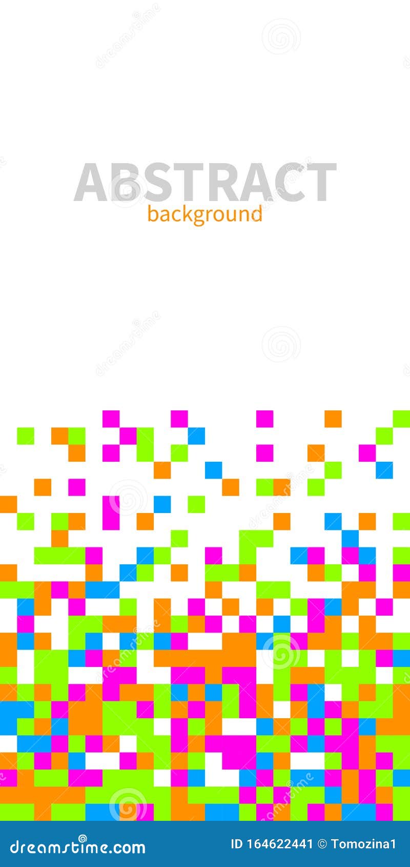 Vertical web tech banner stock vector. Illustration of graphic - 164622441