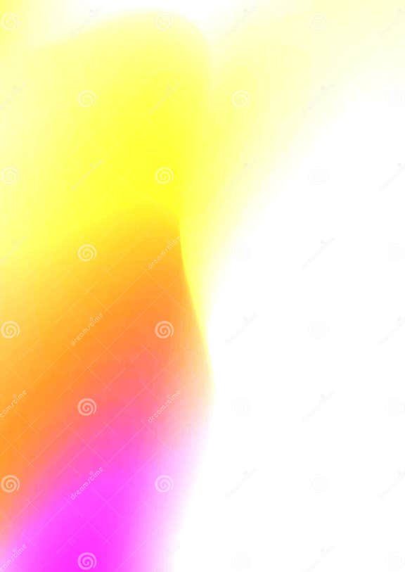 Vertical White Background with Abstract Colored Spots Stock ...