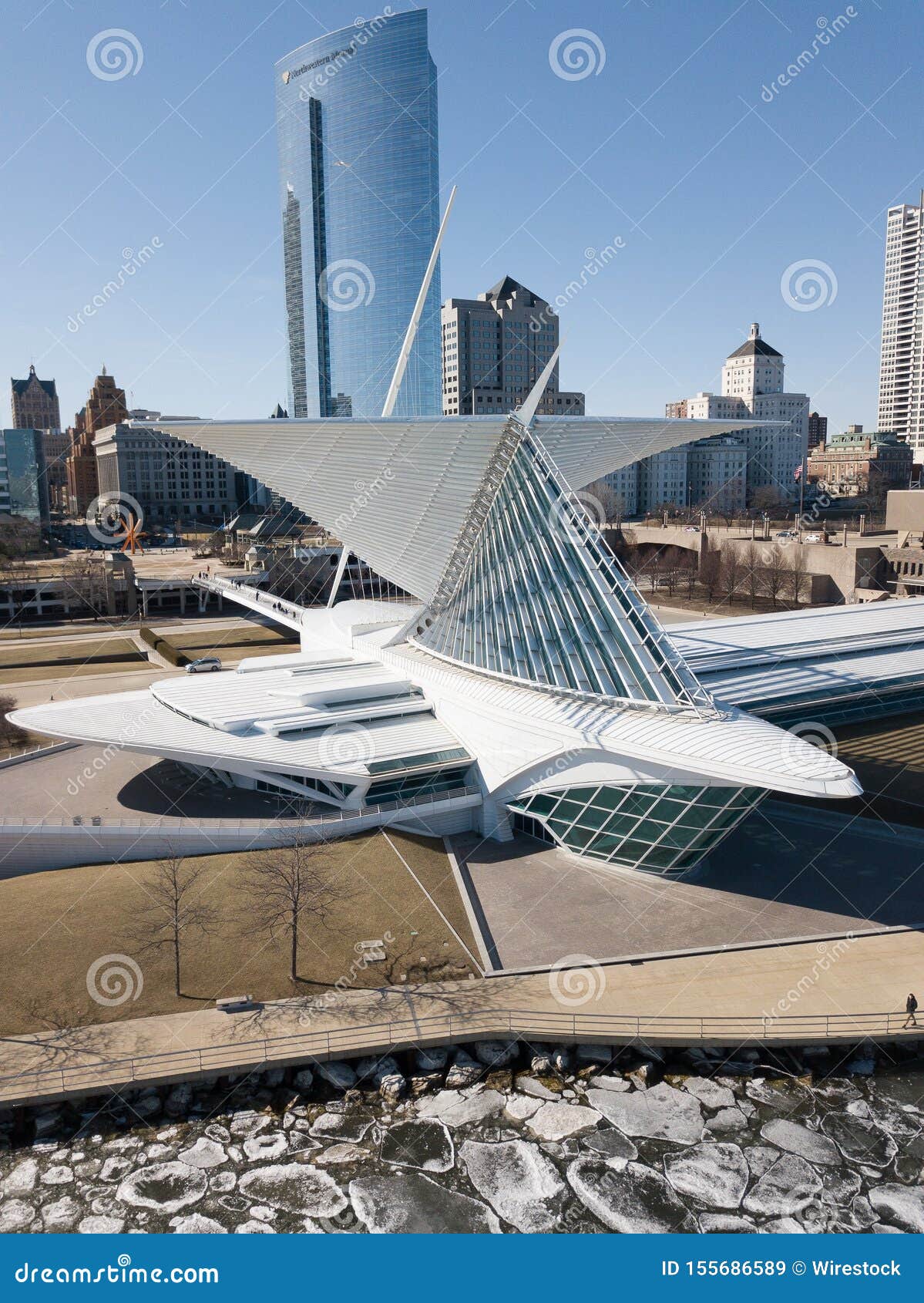 Vertical Wide Shot of a Futuristic Modern Building Editorial Stock ...