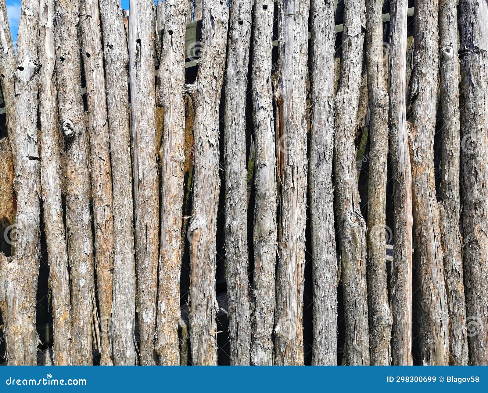 Vertical Wooden Sticks Abstract Background Stock Image - Image of ...