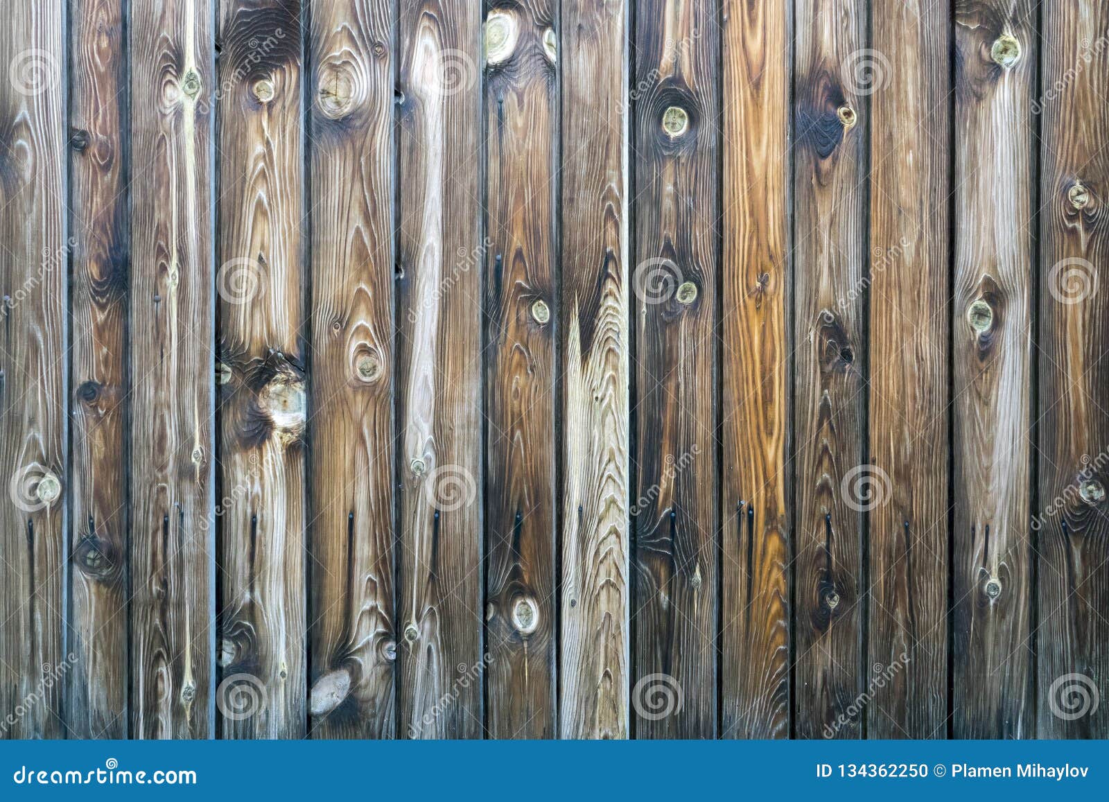 Vertical Wooden Texture with Colorful Natural Patterns Stock Photo ...