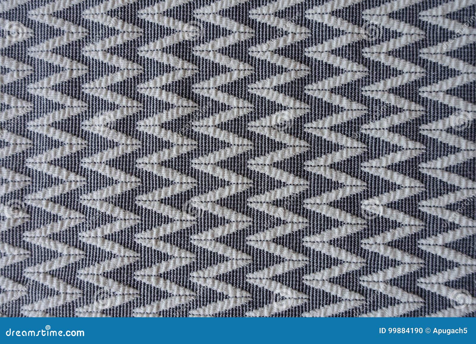 Vertical Zig Zag Striped Fabric from Above Stock Photo - Image of ...