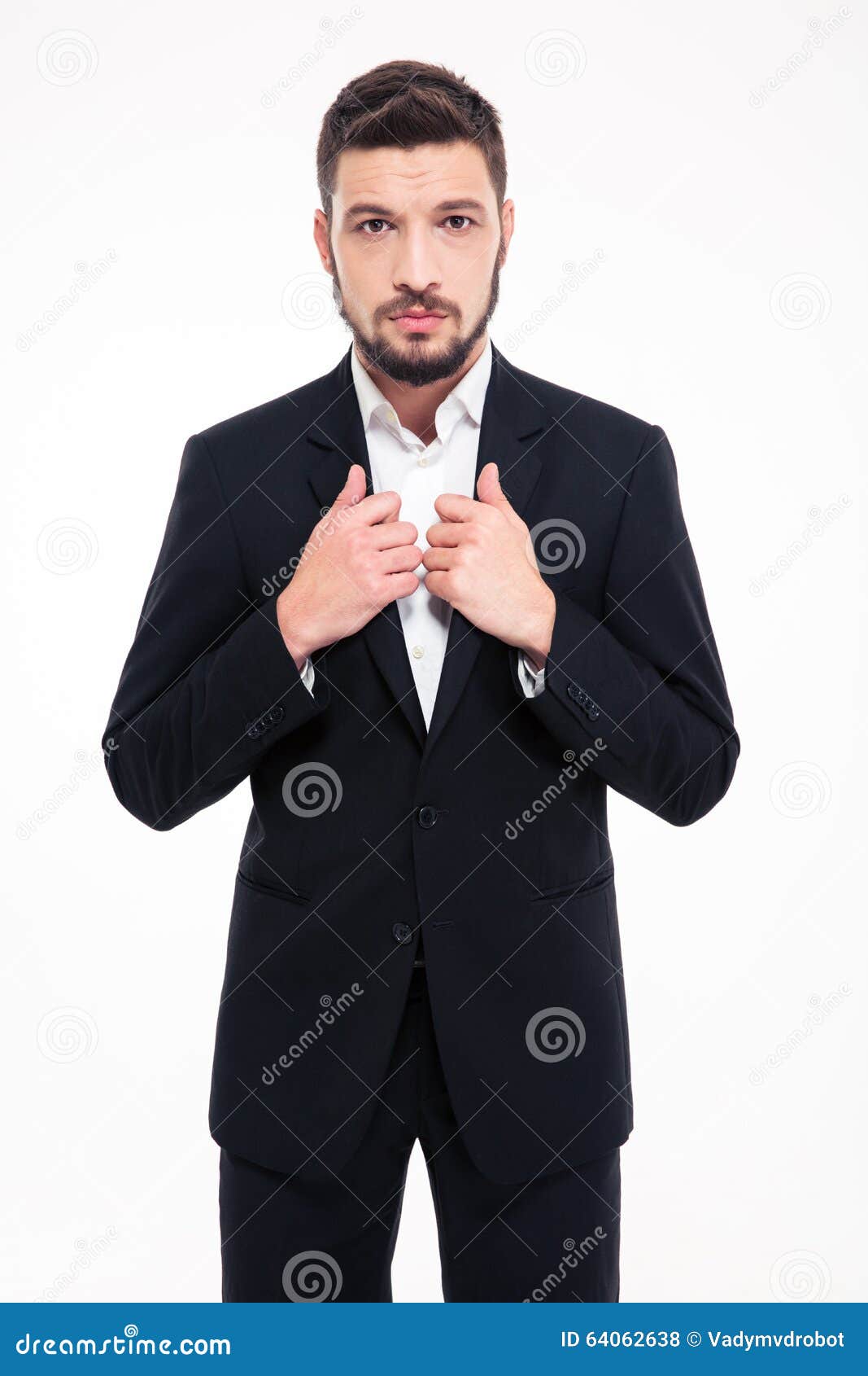 Verticale D'un Homme D'affaires Confiant Photo stock - Image du gens ...