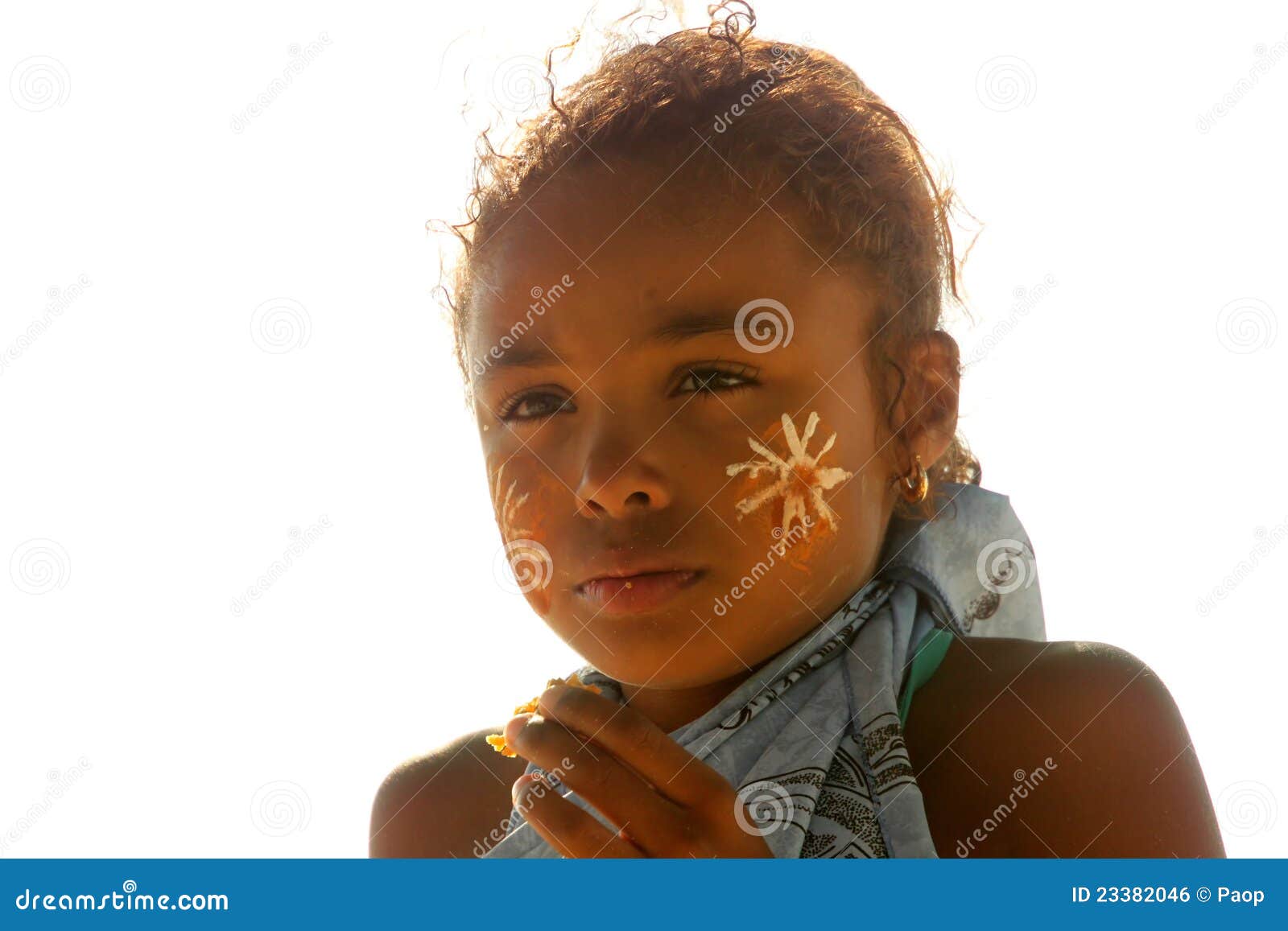 Verticale D'une Fille Malgache Photo éditorial - Image du expressif ...