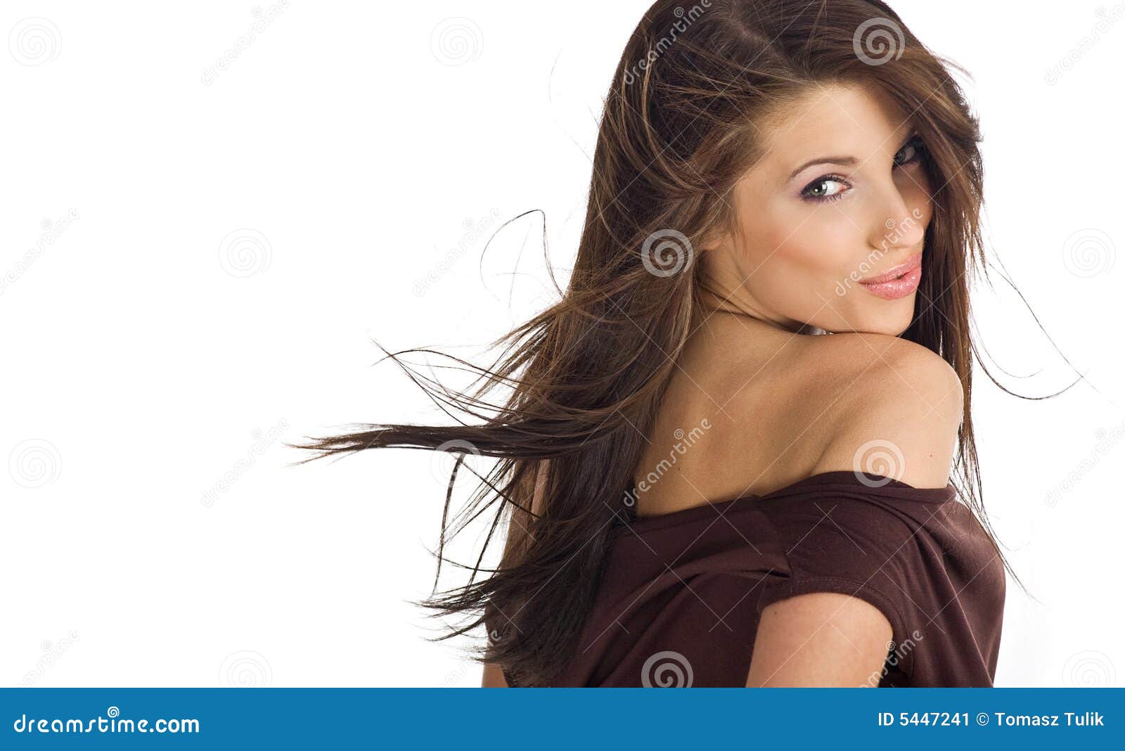 Verticale De Belle Fille Sexy Image Stock Image Du Languettes Assez