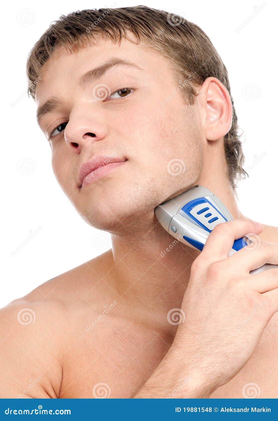 Verticale De Jeune Raser Beau D'homme Photo stock - Image du beauté ...