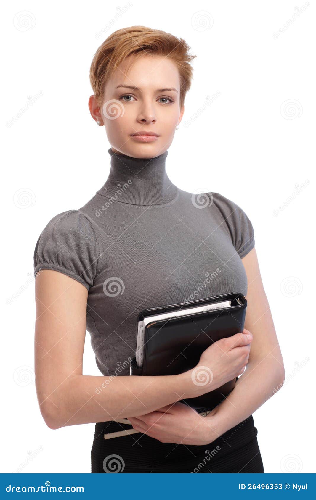 Verticale De Jolie Femme D'affaires Image stock - Image du organisateur ... Verticale De Jolie Femme D'affaires Image stock - Image du organisateur ...