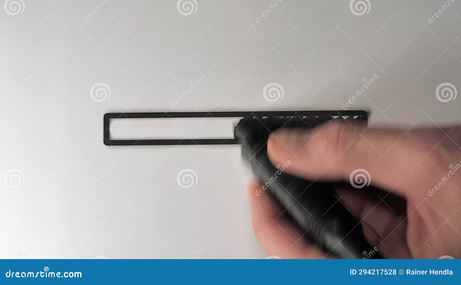 The Vertically Oriented Animated Concept Idea of the Black Progress Bar ...