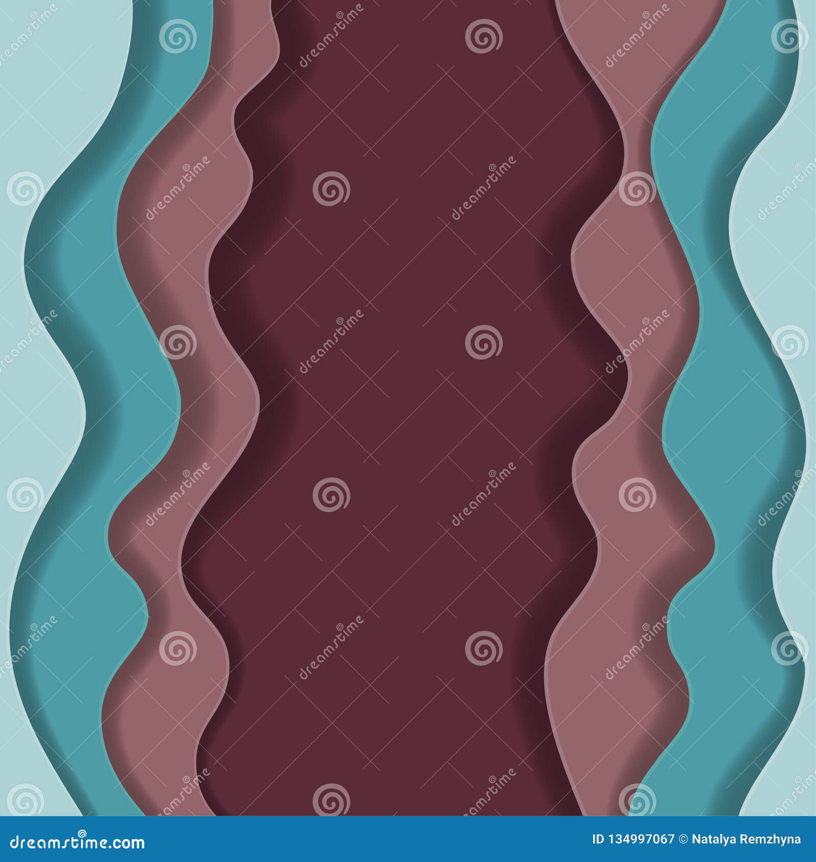 Vertically Paper Waves, Abstract, Geometric Background Texture Layers ...