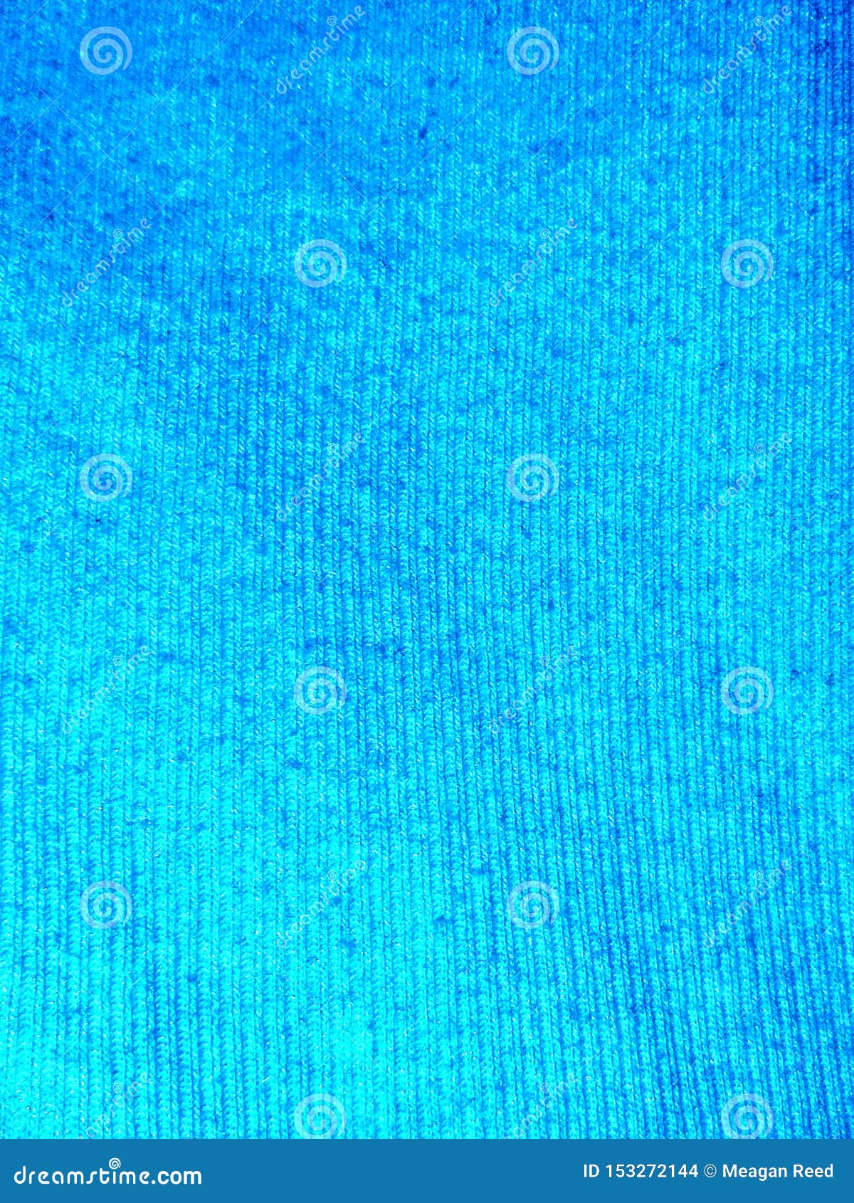 Vertically Ribbed Blue Cotton Stock Photo - Image of ribbed, cotton ...