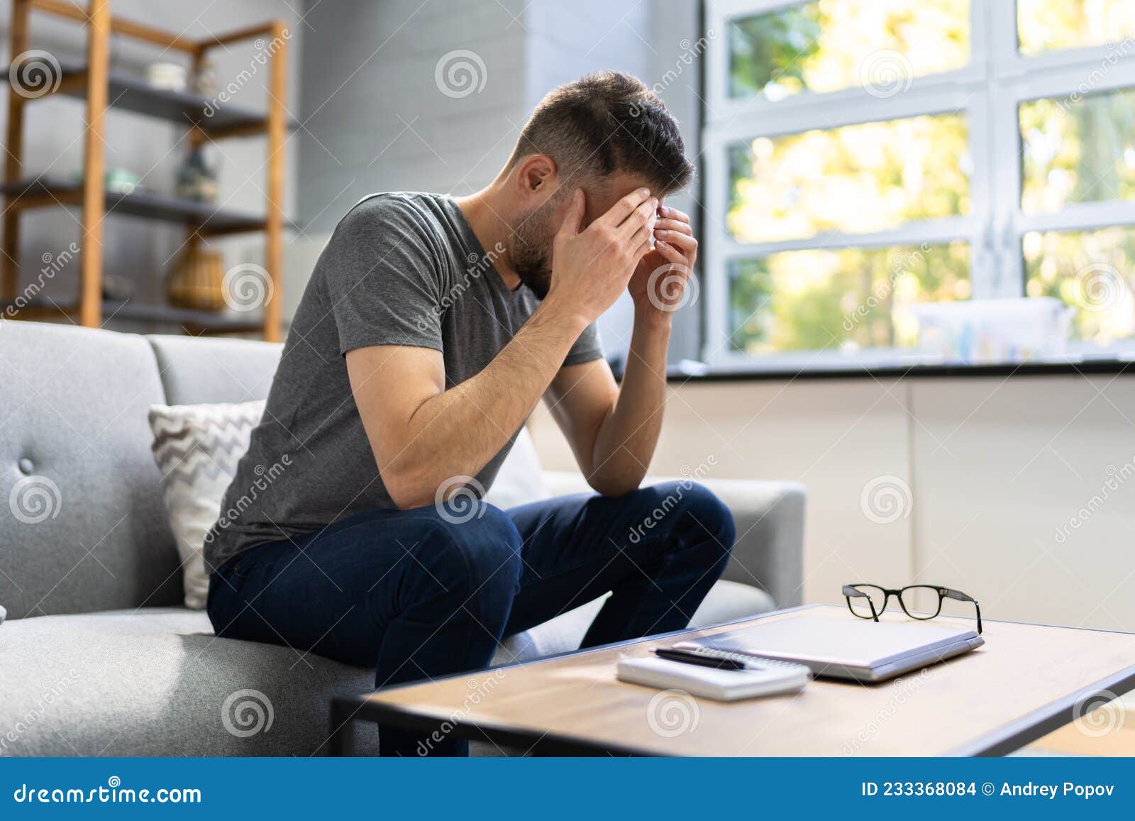 Vertigo Dizzynes. BPPV Head Brain Stroke Stock Photo - Image of ache ...