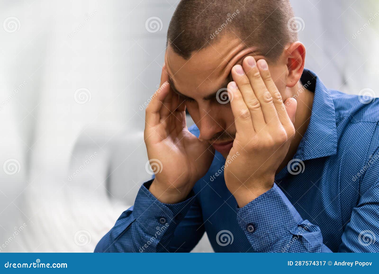 Vertigo Dizzynes. BPPV Head Brain Stroke Stock Image - Image of bppv ...