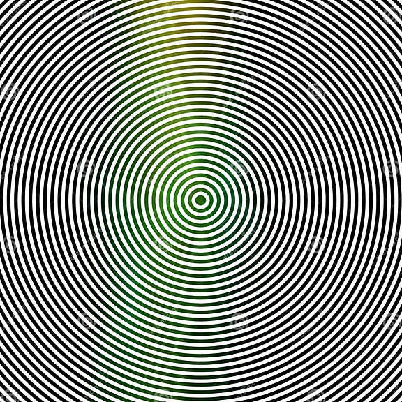 Vertigo with Green stock illustration. Illustration of spinning - 129324986