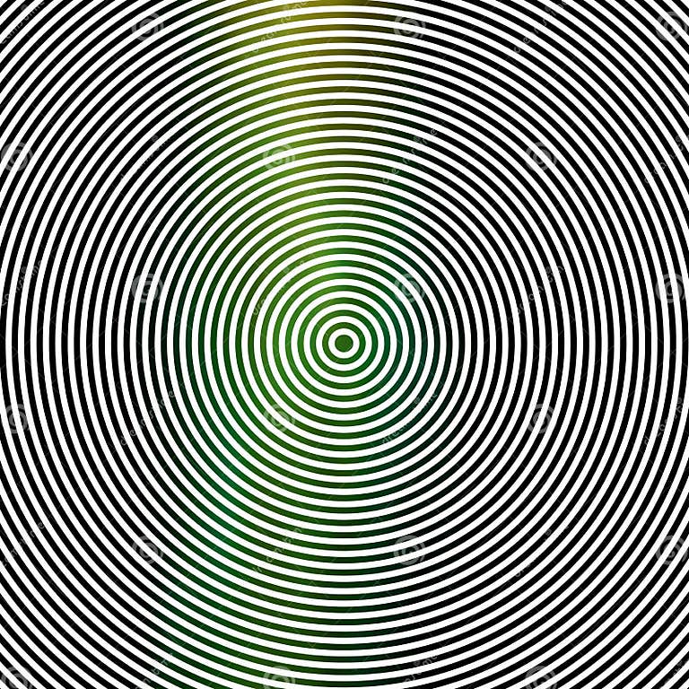 Vertigo with Green stock illustration. Illustration of spinning - 129324986