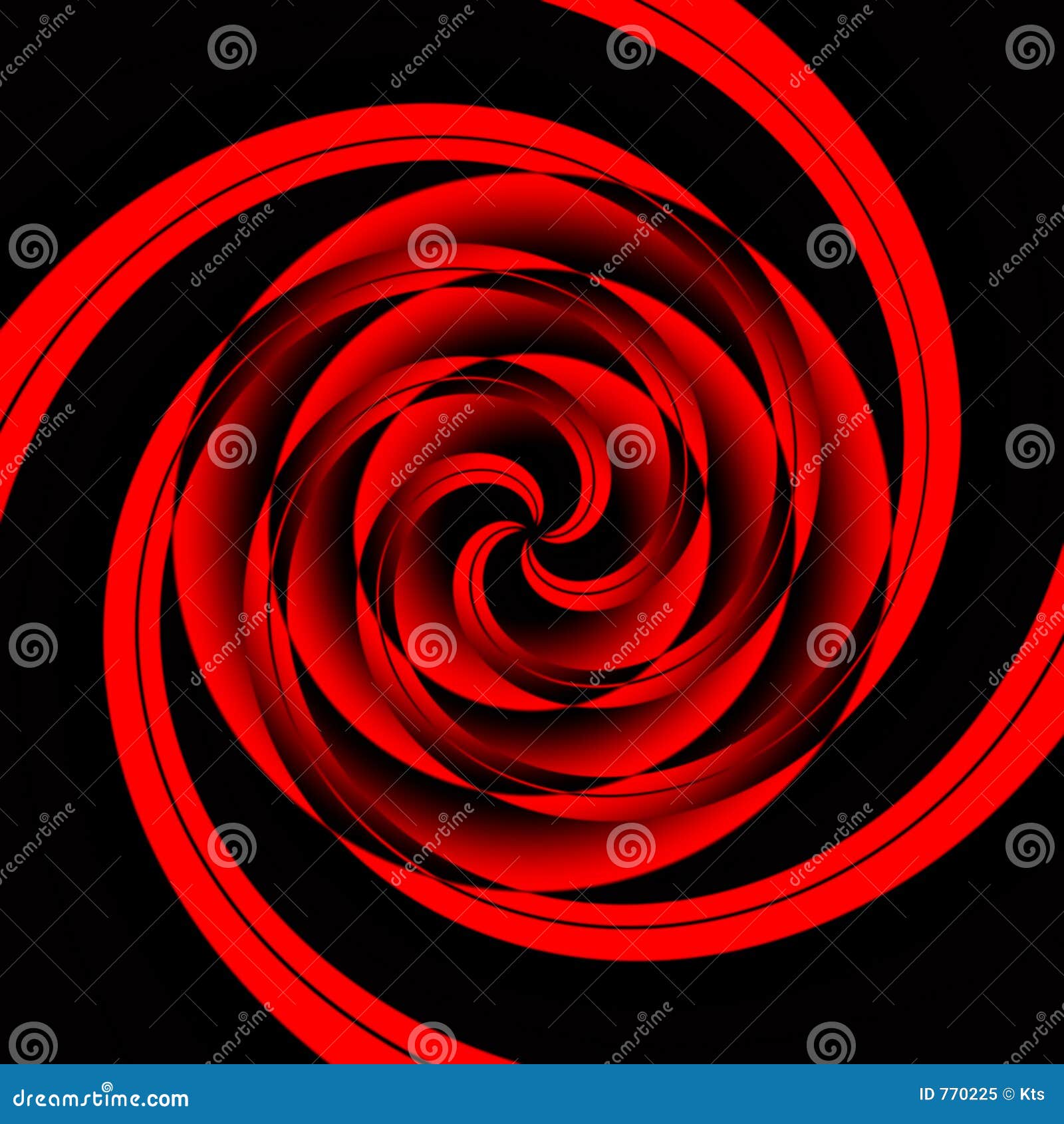 Vertigo red geometric stock illustration. Illustration of colour - 770225