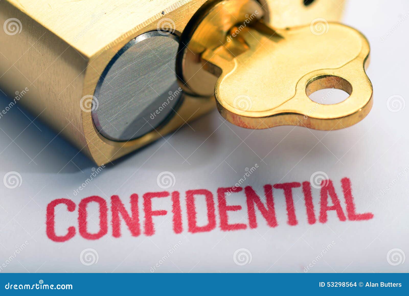 Vertrouwelijkheid 3 stock foto. Image of sleutel, bescherm - 53298564