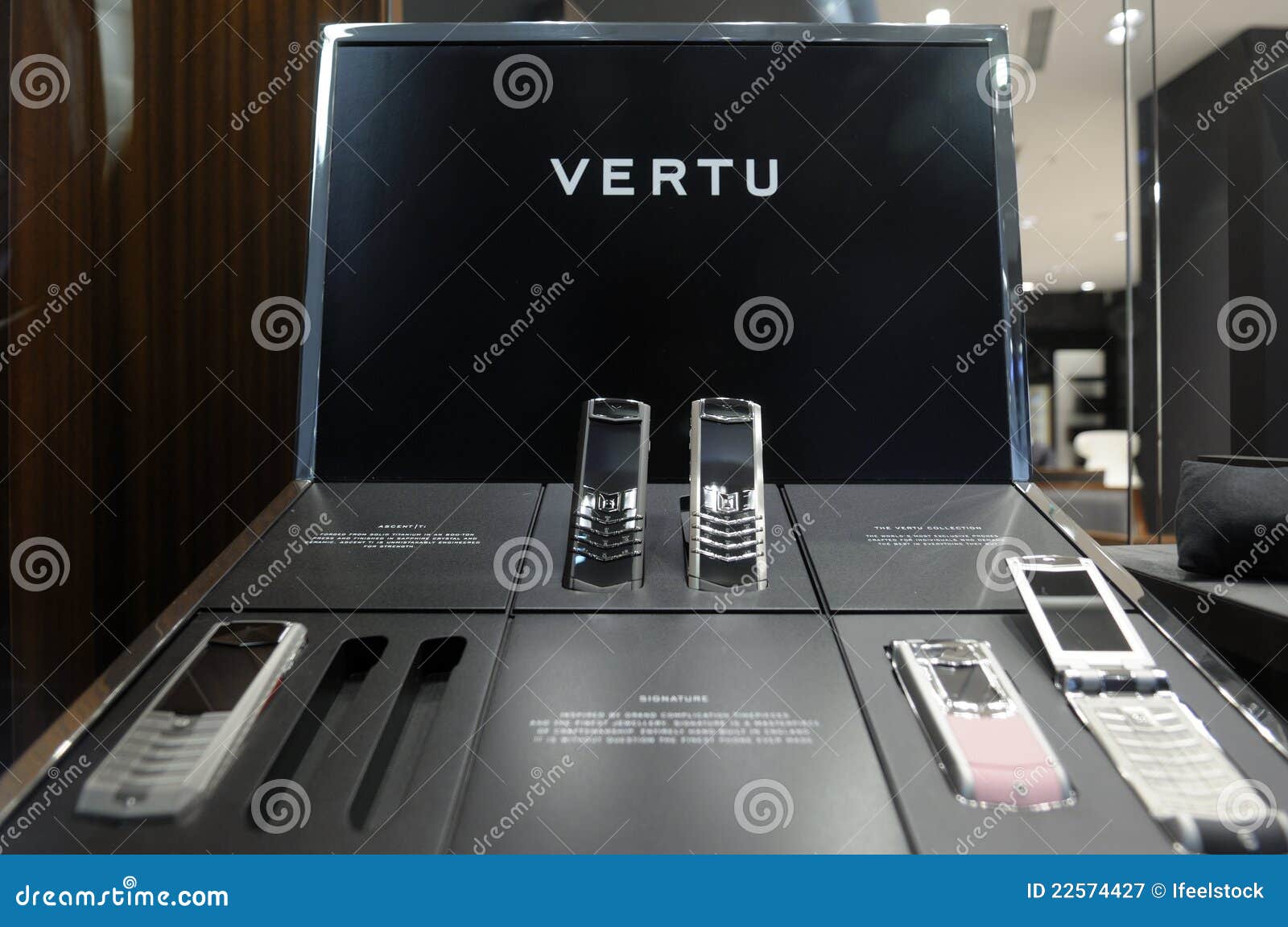 Vertu Mobile Phones Manufacturer Logo Editorial Photo | CartoonDealer ...