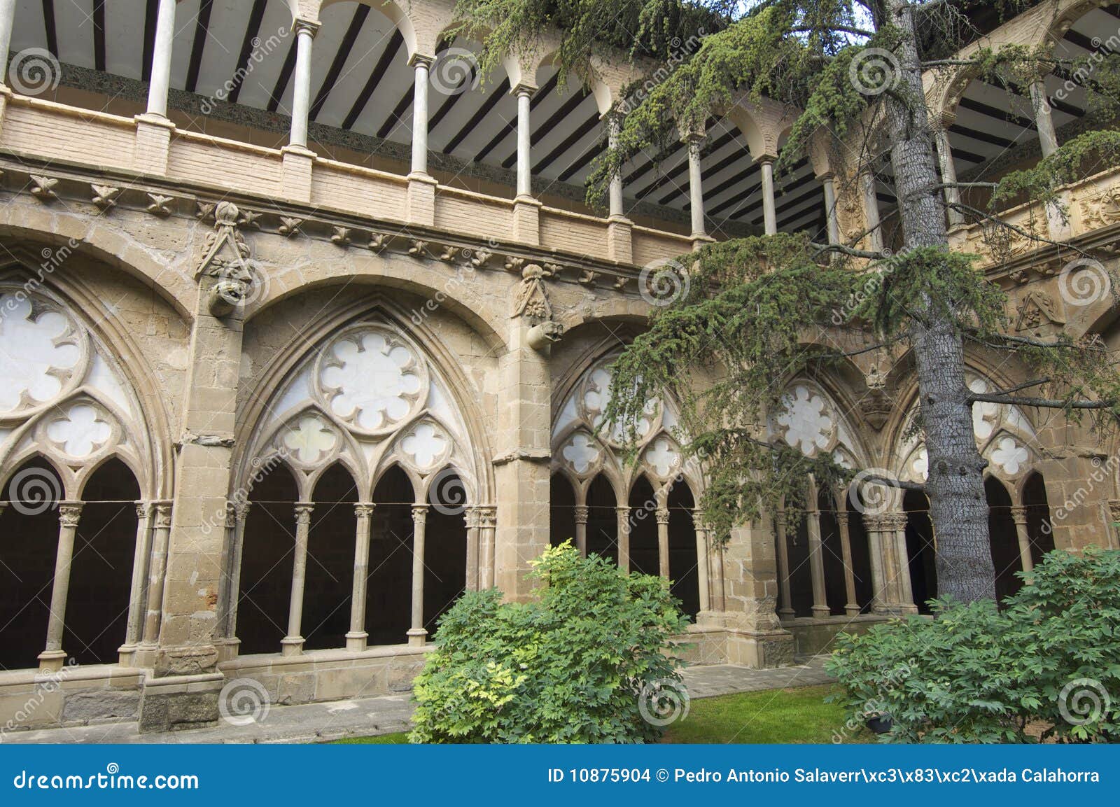 Veruela Monastery stock photo. Image of historic, church - 10875904