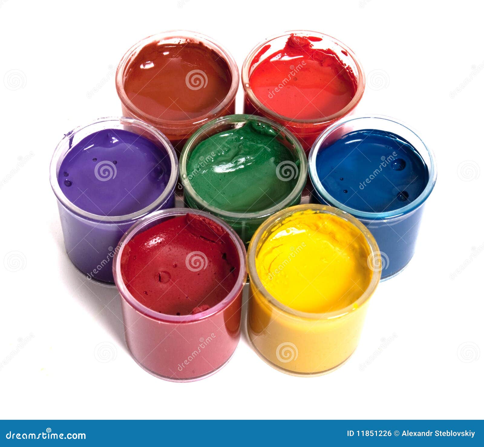 Verven stock foto. Image of geïsoleerd, apparatuur, geel - 11851226