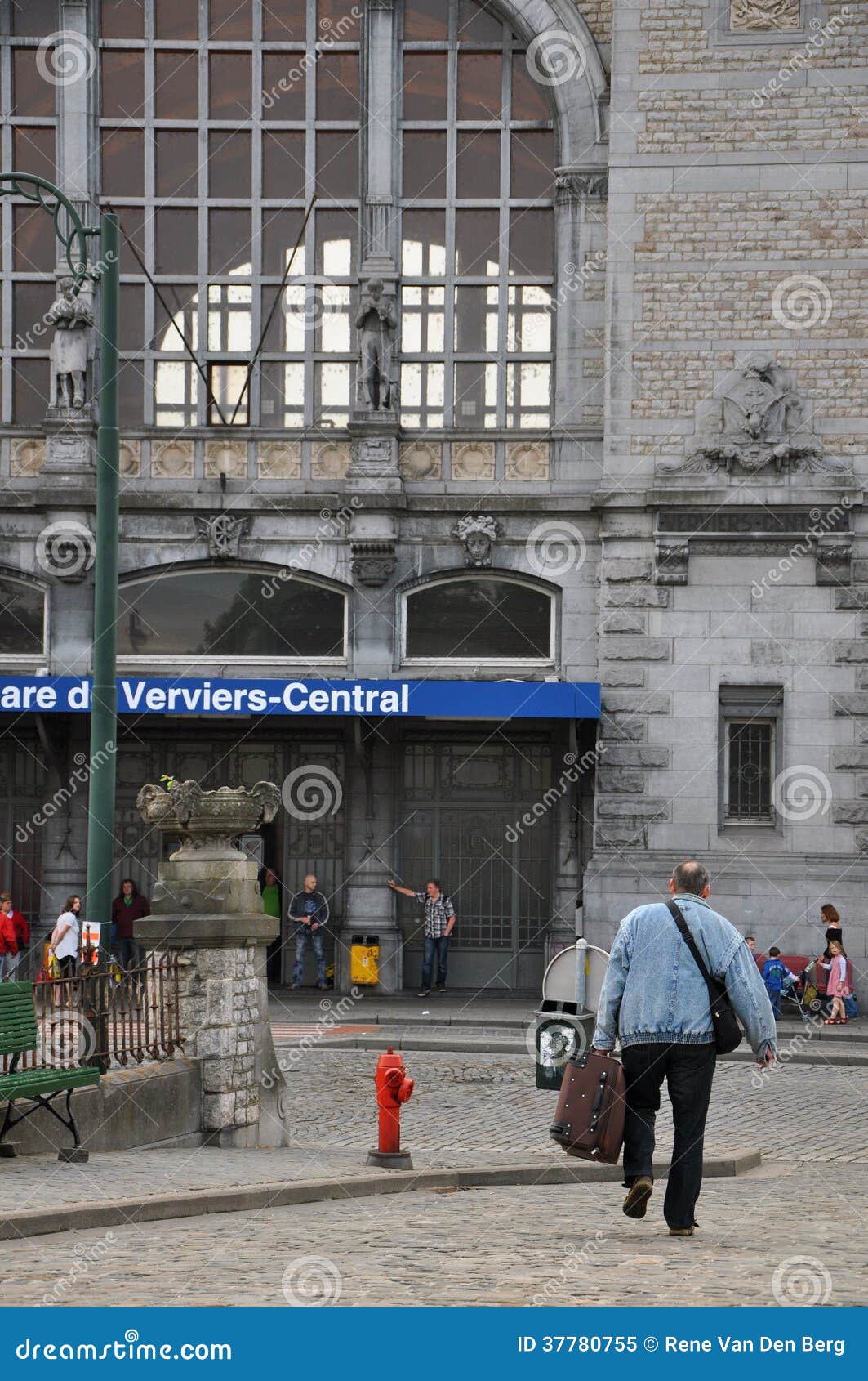 Verviers-central image éditorial. Image du extérieur - 37780755