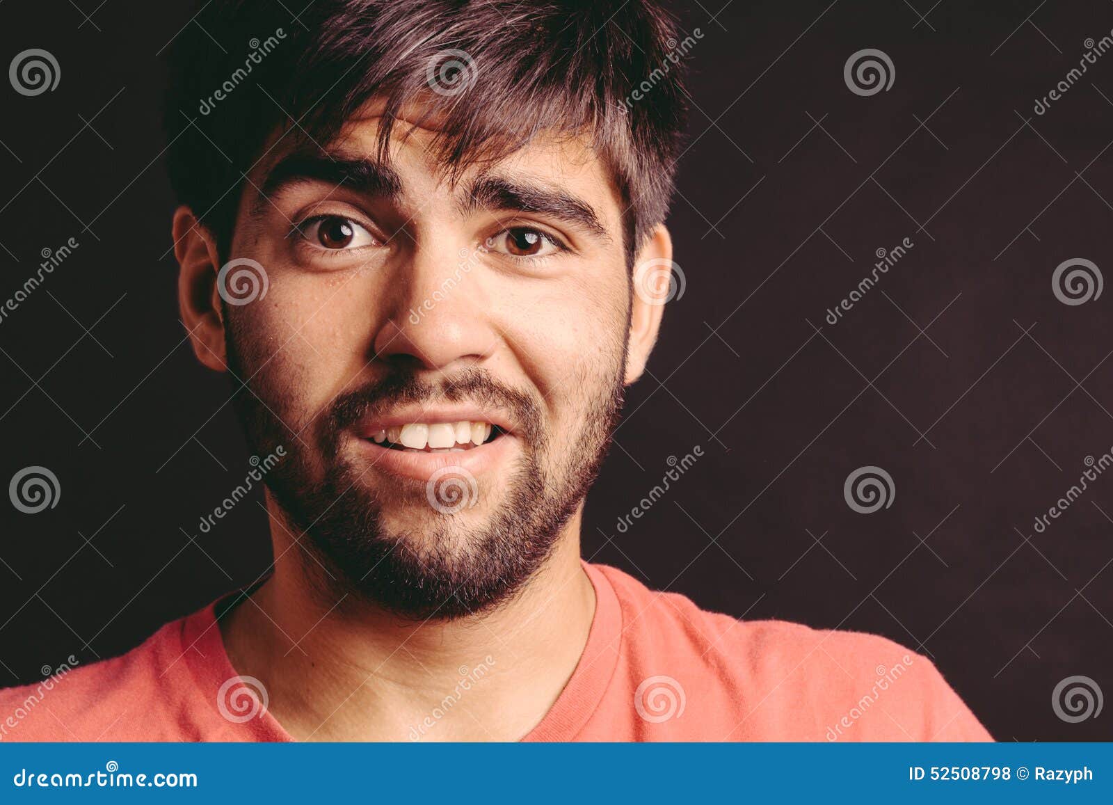 Verwarde Mens stock foto. Image of kaukasisch, gezichten - 52508798