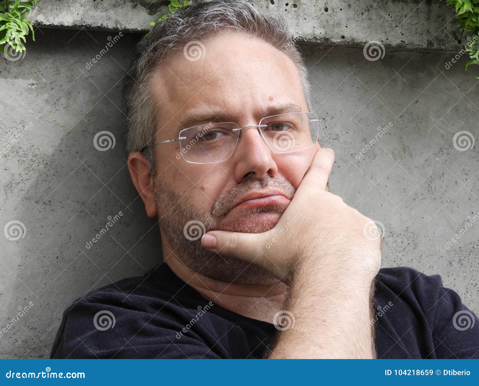 Verwarde Vette Persoon stock afbeelding. Image of individueel - 104218659