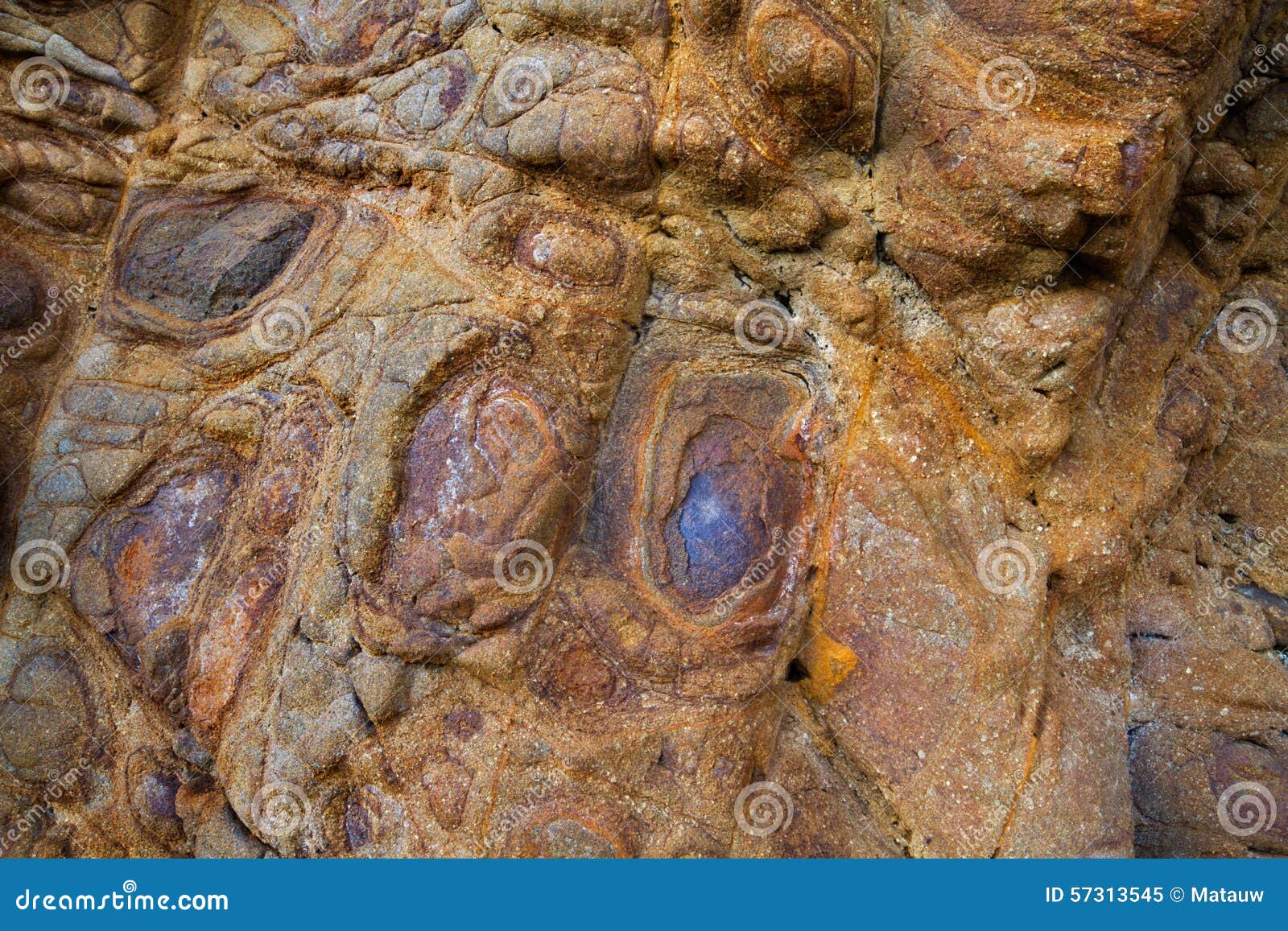 Verwering van graniet stock afbeelding. Image of geologie - 57313545