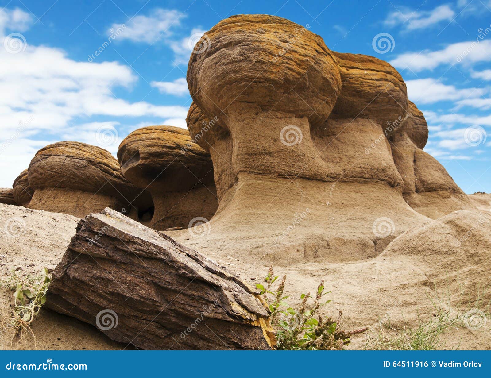 Verwering van rotsen stock foto. Image of niemand, gebied - 64511916
