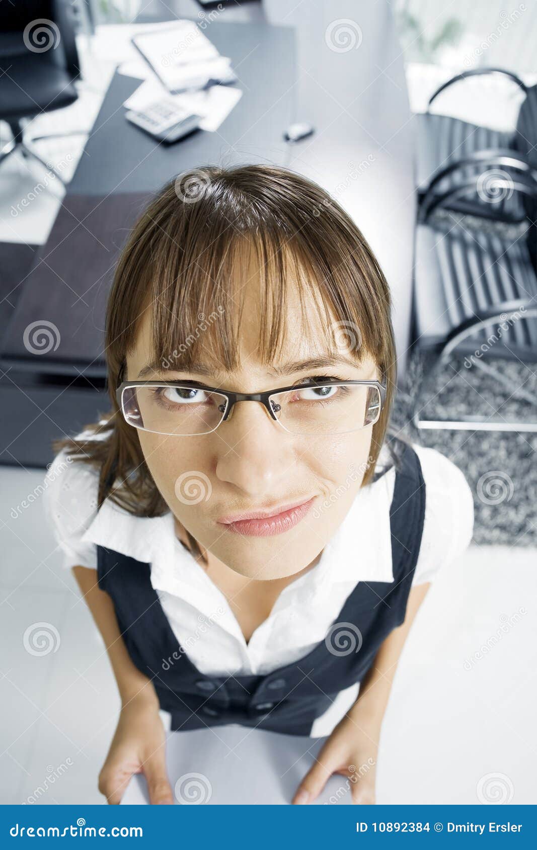 Verwirren Sie stockfoto. Bild von frau, konkurrierend - 10892384