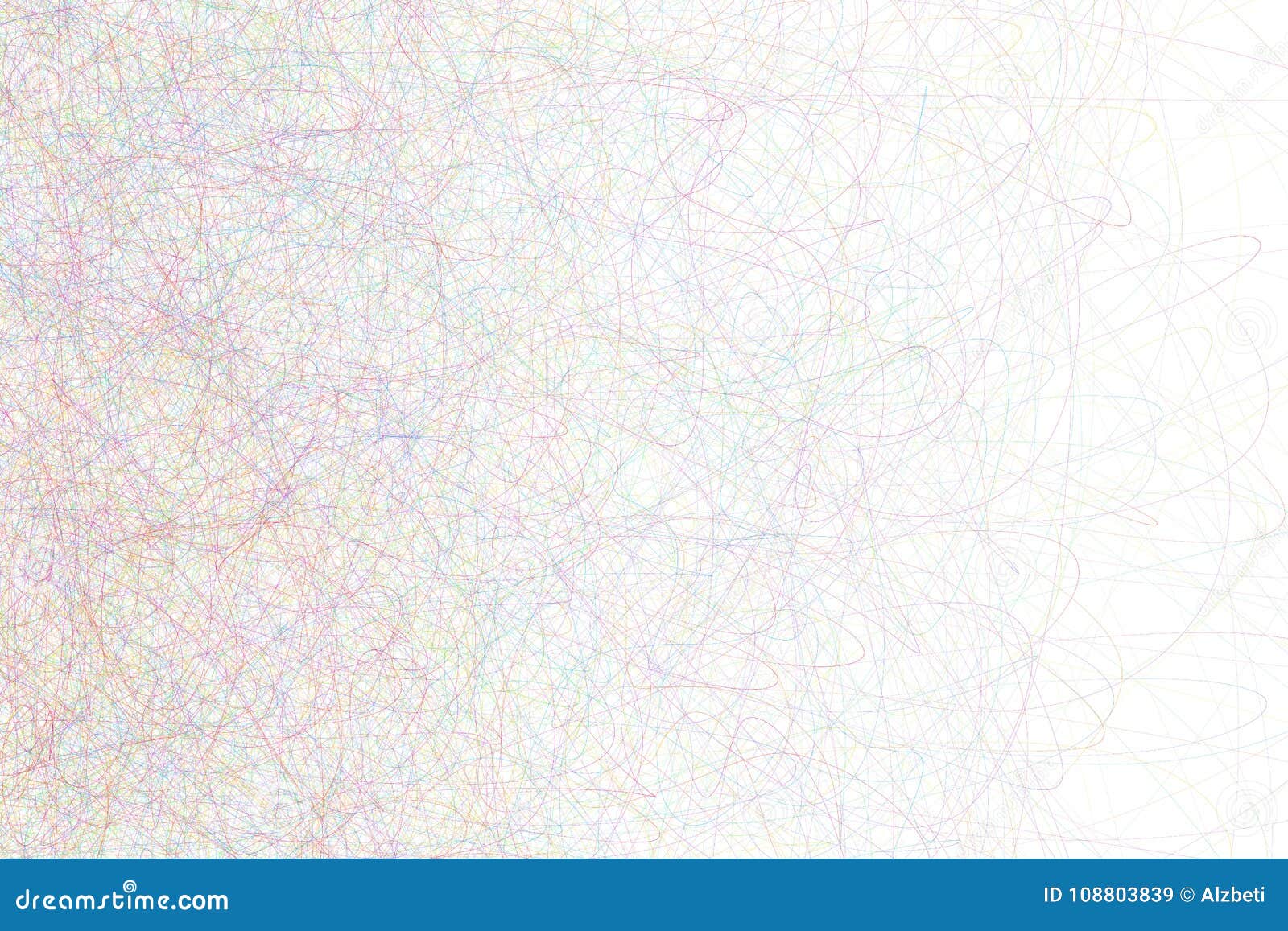 Very Abstract Background with Soft Colored Lines Stock Illustration ...