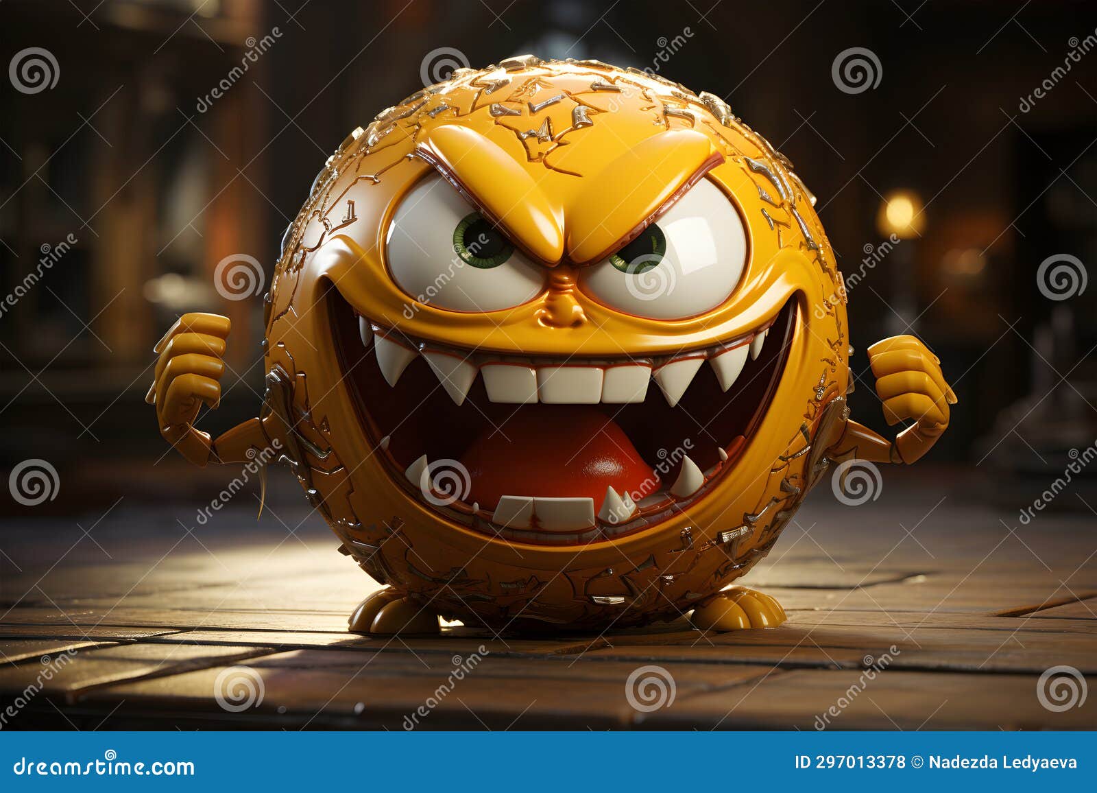 Very Angry Yellow Smiley Face. Stock Photo - Image of icon, gesture ...