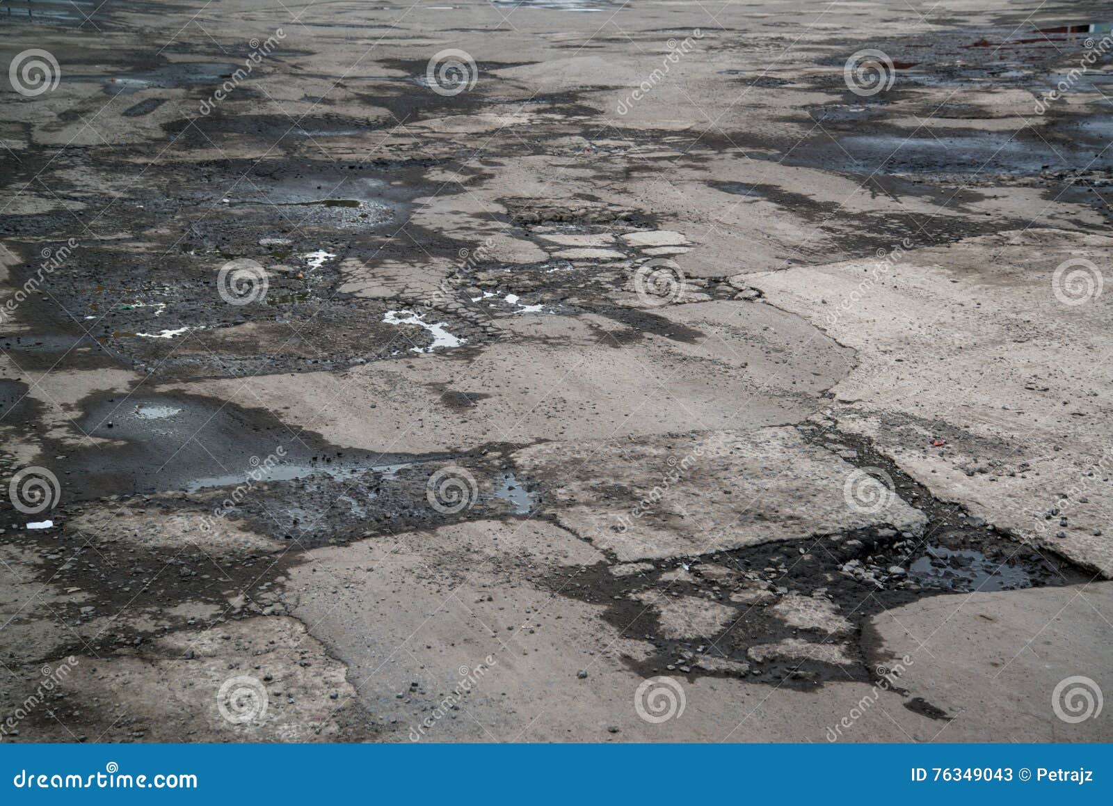 Very bad quality road stock image. Image of destroy, poor - 76349043