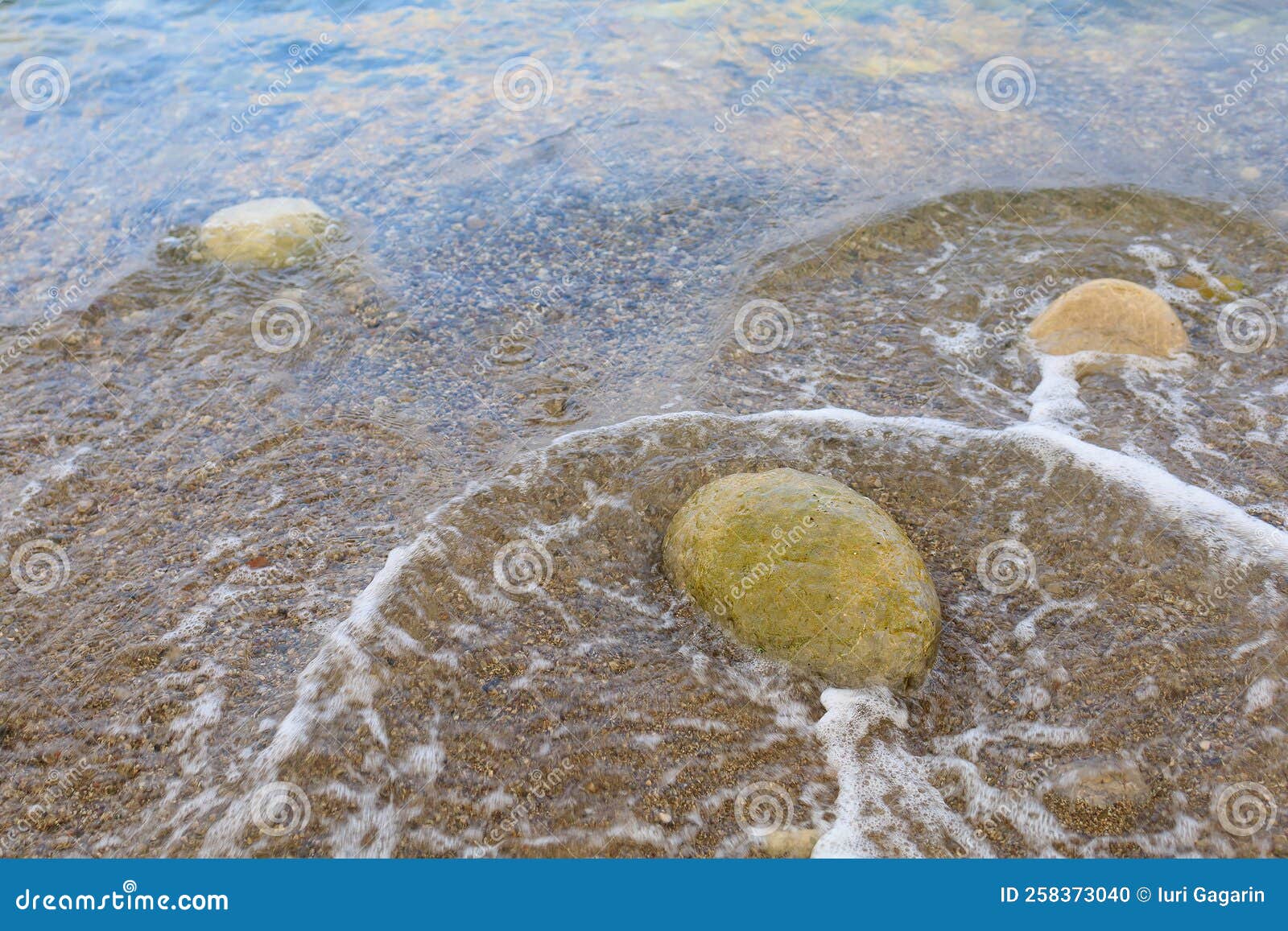 Very Beautiful Background or Backdrop of Huge Pebbles on the Resort ...