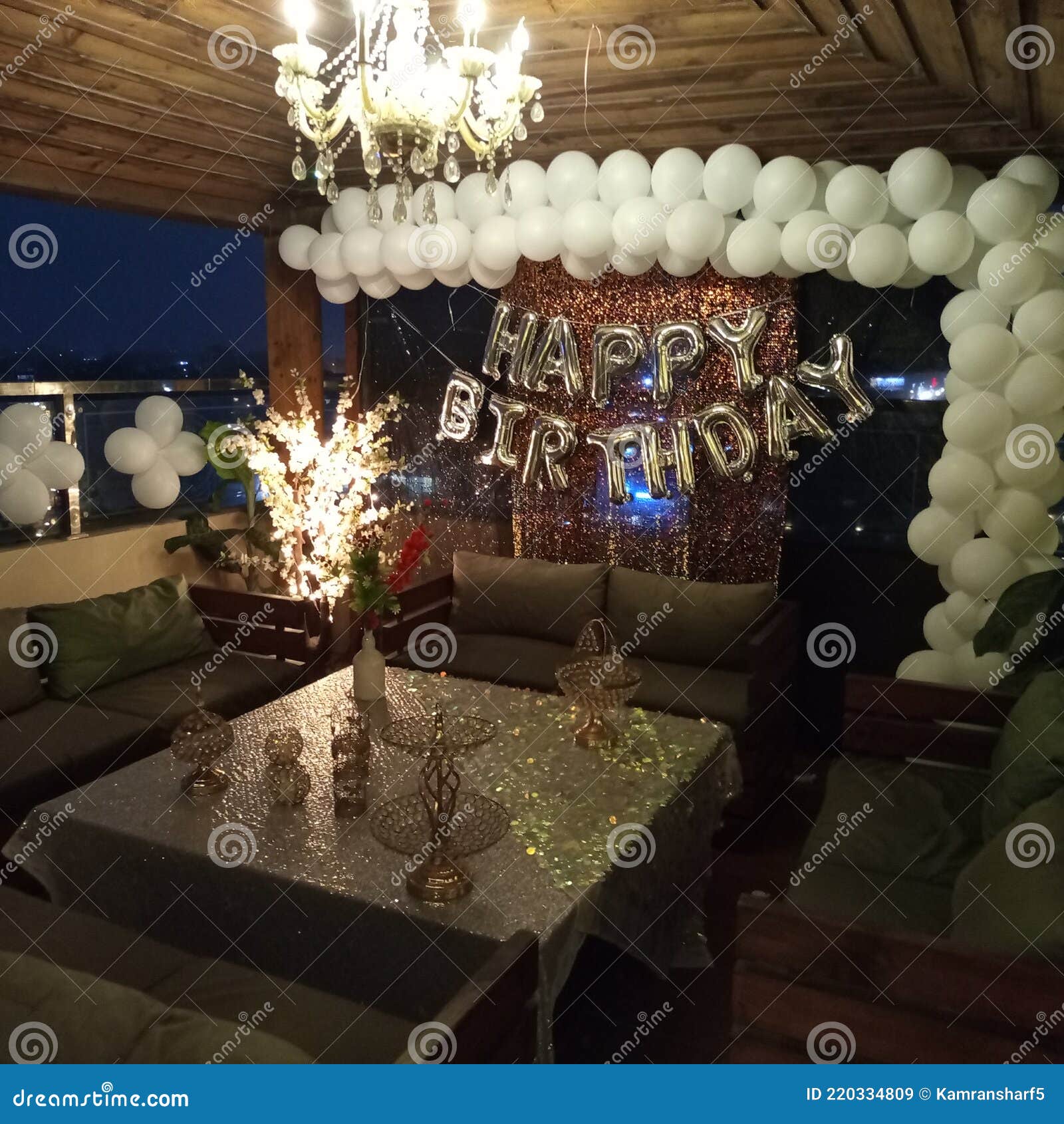 Very Beautiful Birthday Setup Stock Image - Image of birthday, setup ...