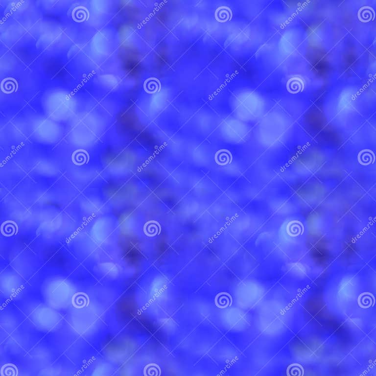 Seamless Pattern of Very Beautiful Bokeh Pattern on Blue Background ...