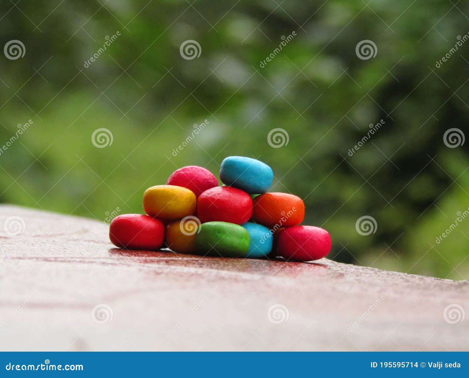 Very Beautiful and Colorful Candies on Floor. Stock Photo - Image of ...