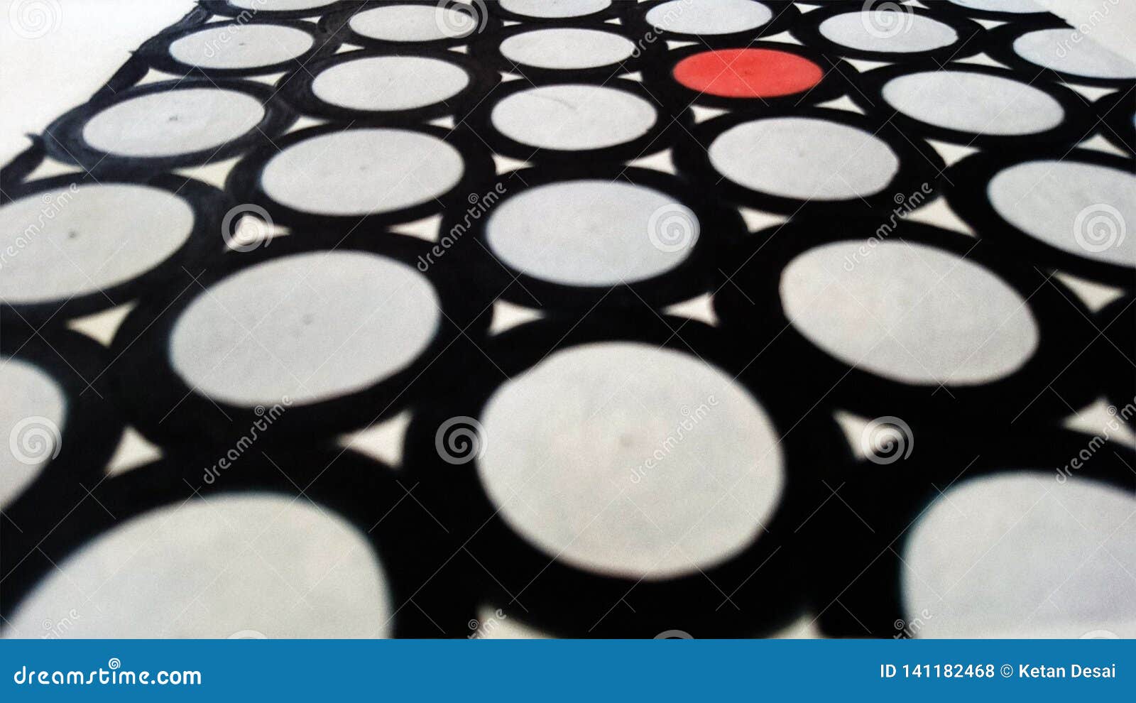 Abstract ArtWork , Design, Pattern Emphasis Red Black. Stock Photo ...