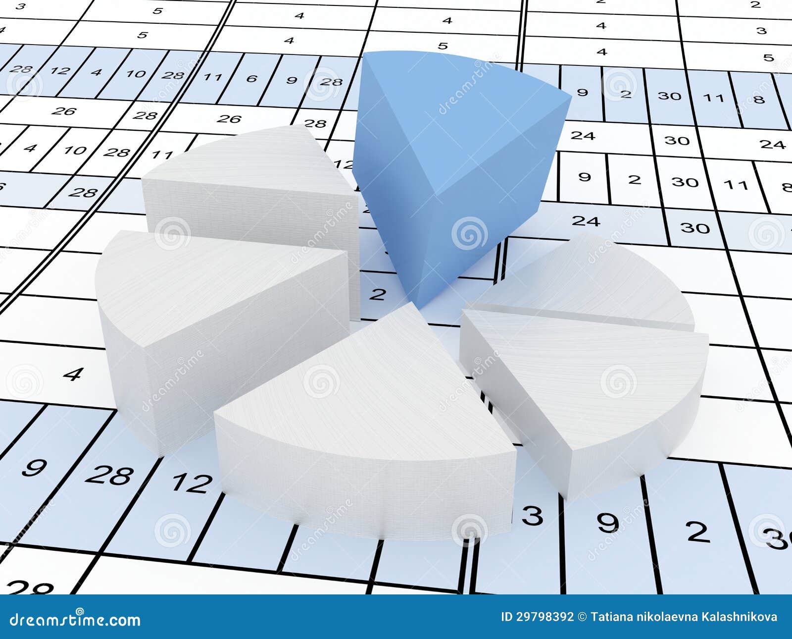 Chart stock illustration. Illustration of percentage - 29798392