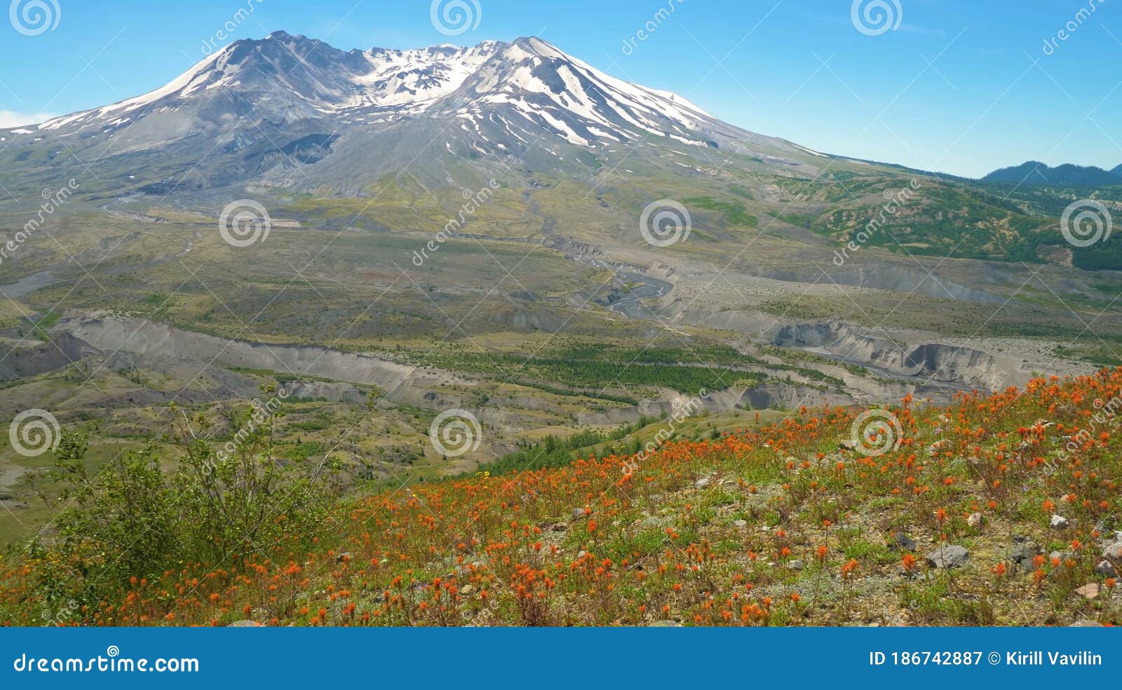 Very Beautiful in the Mountains. Stock Image - Image of landscape ...
