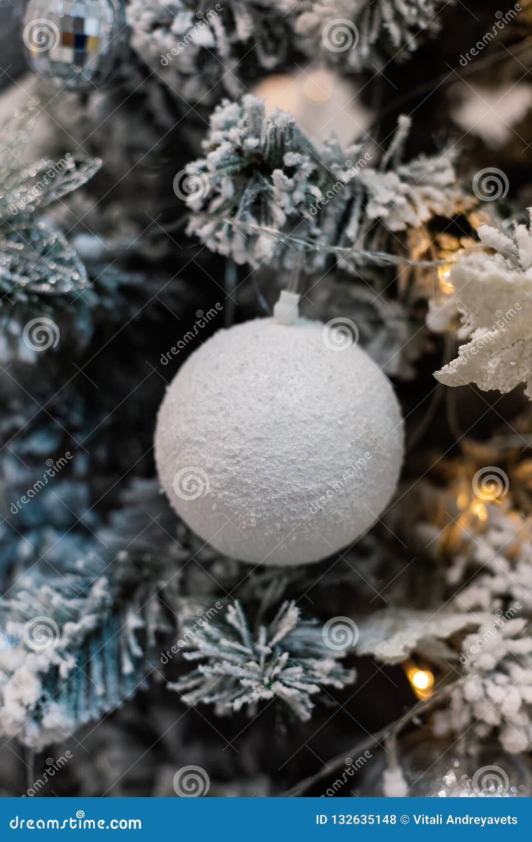 Very Beautiful New Year`s Backlit Scenery in a Photo Studio. Stock ...