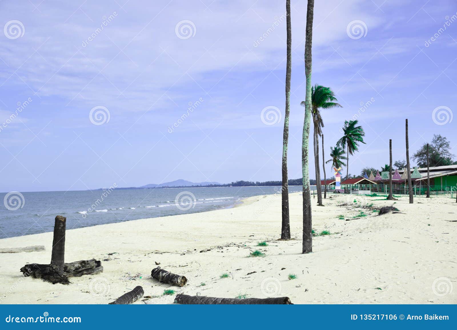 Very Beautiful Sea in Pattani, Thailand Editorial Photo - Image of ...