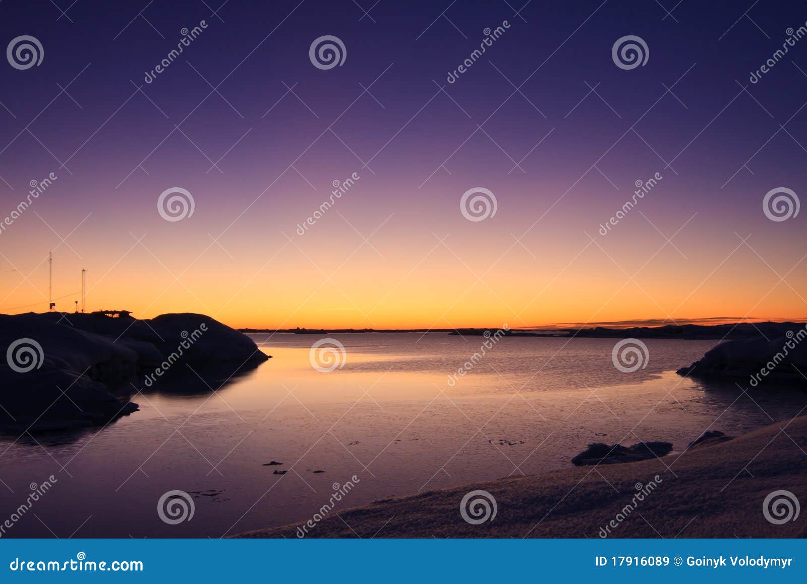 Very beautiful sunset stock image. Image of scenery, abstract - 17916089