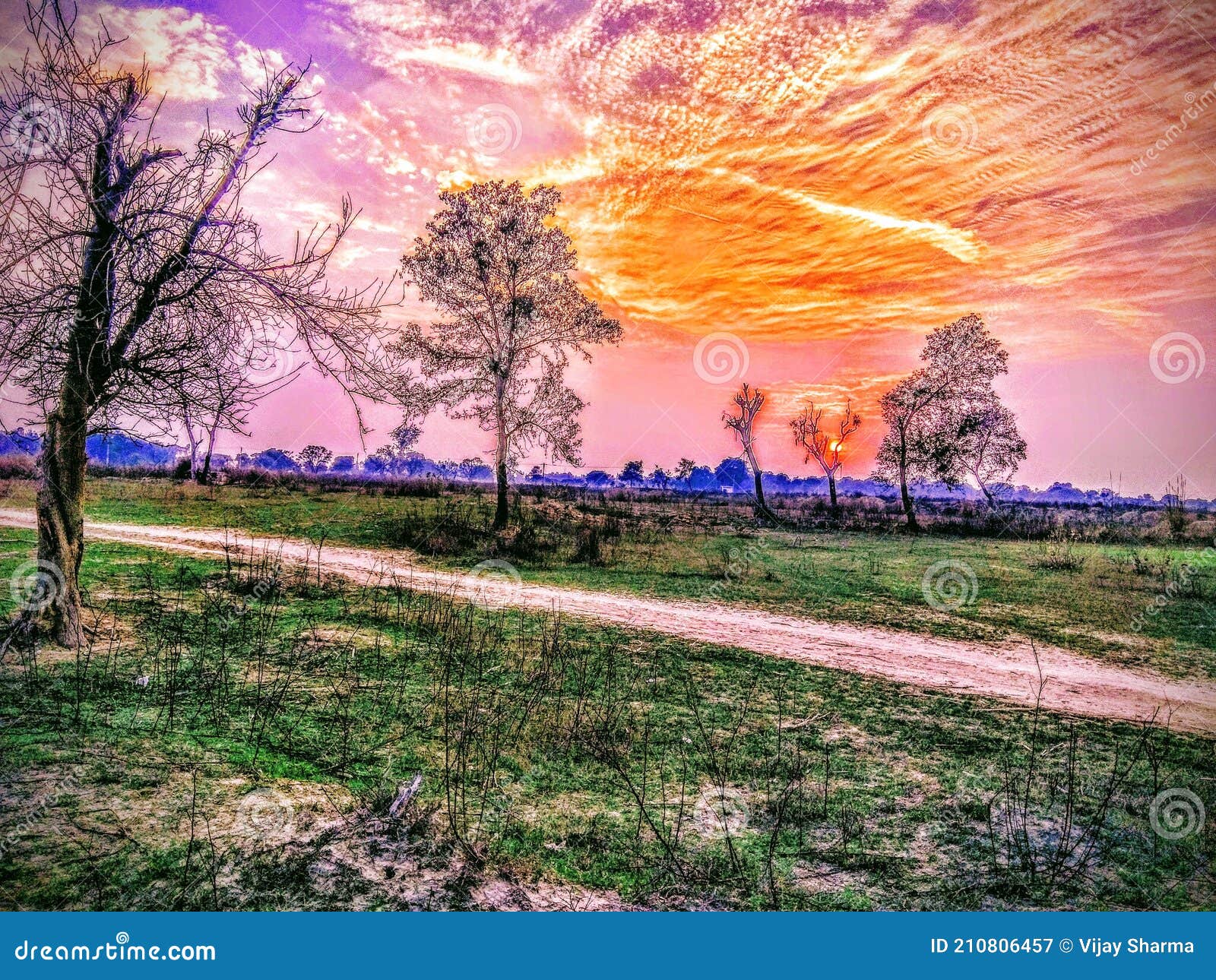 A very beautiful sunset stock image. Image of beautiful - 210806457