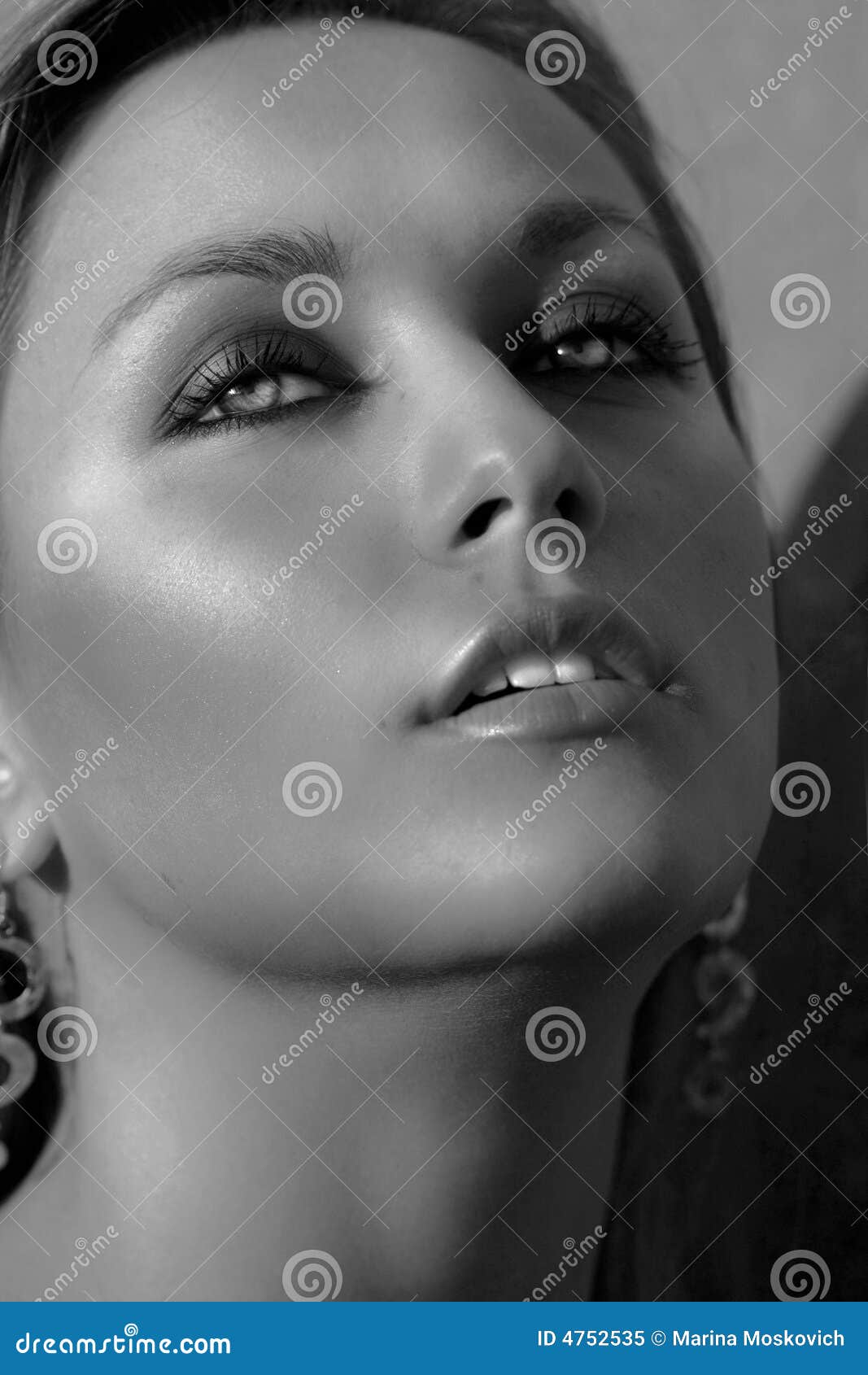 Very beautiful woman face stock image. Image of camera - 4752535