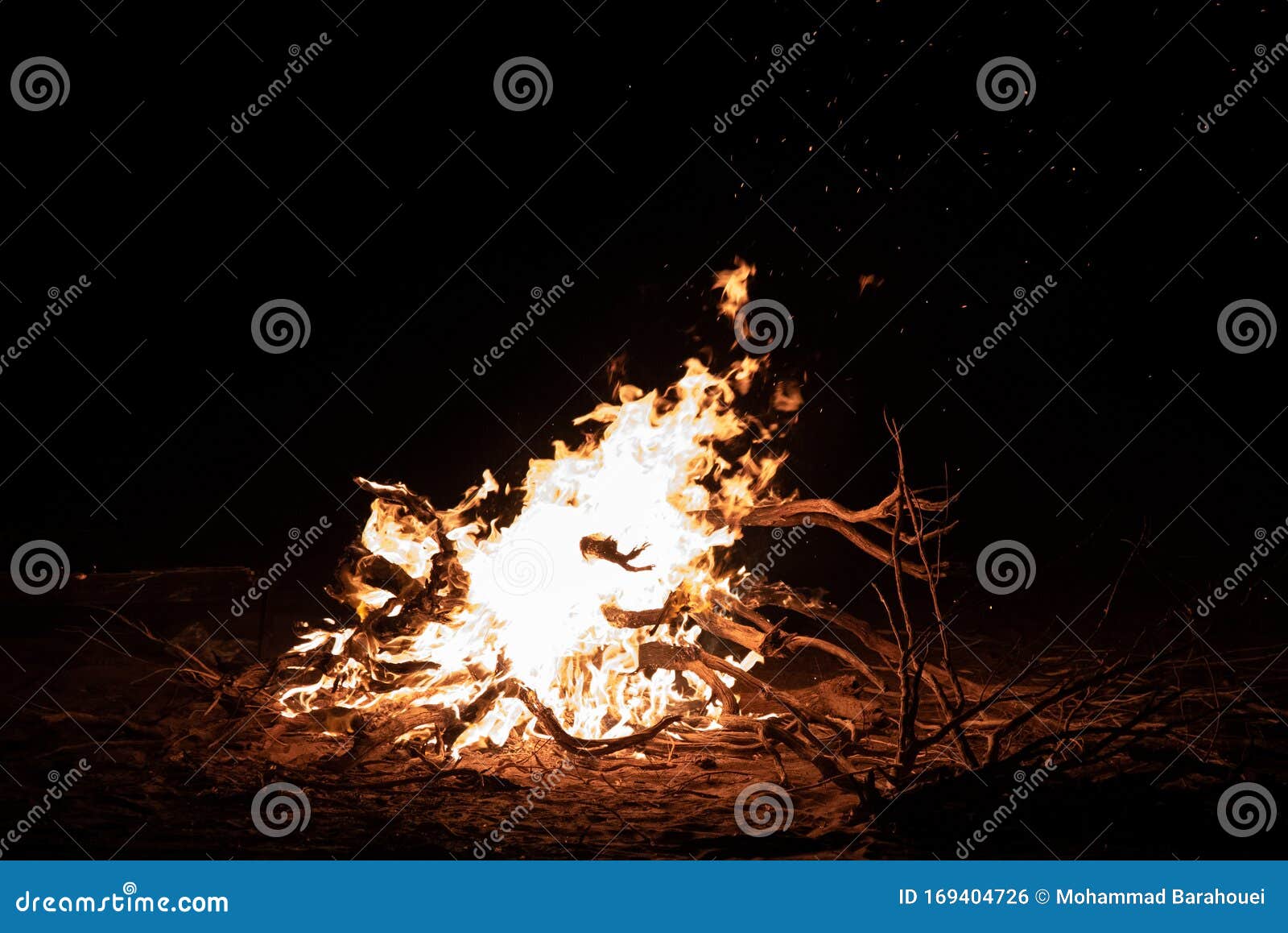Fire with back background stock photo. Image of fire - 169404726