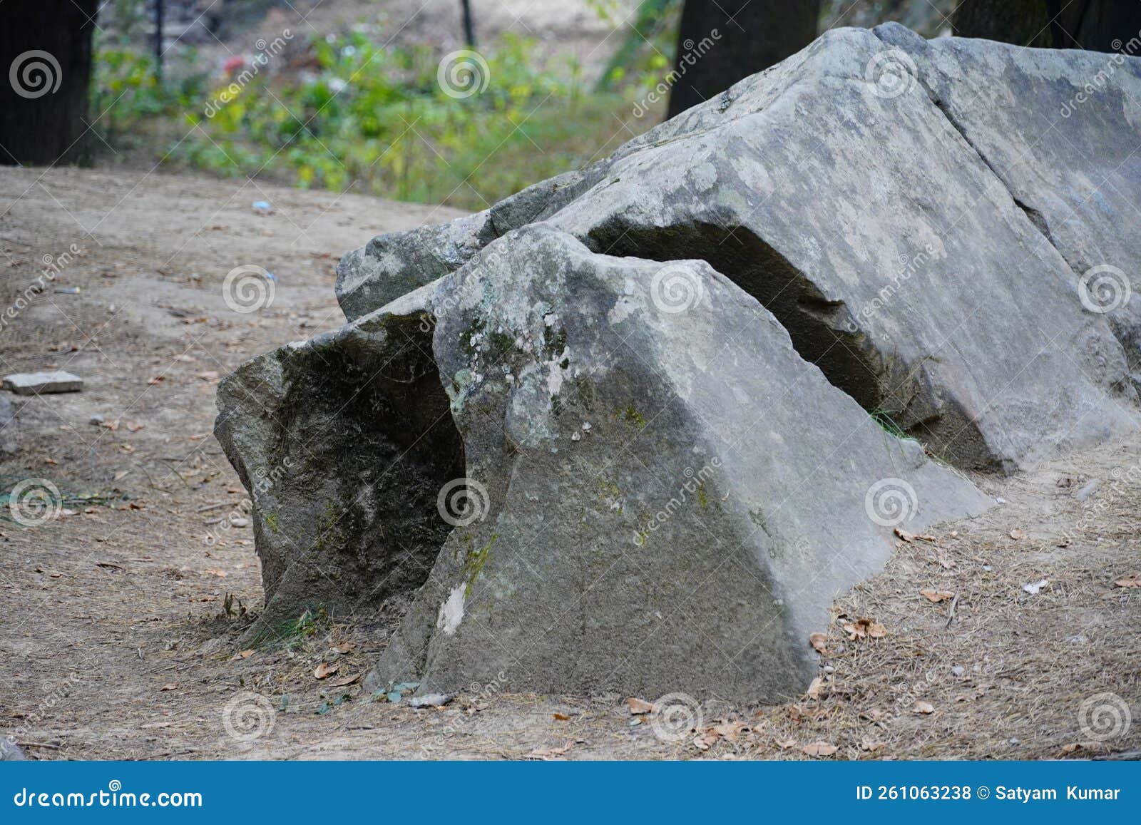 Very big rock image HD stock photo. Image of green, scenery - 261063238