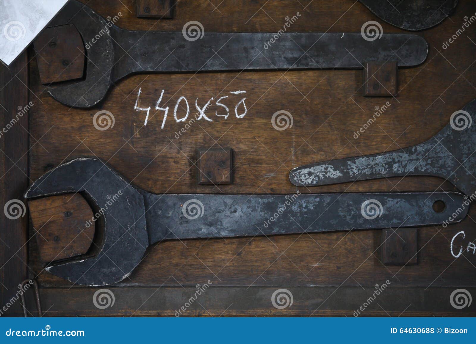 Very big wrenches stock photo. Image of strong, oversized - 64630688