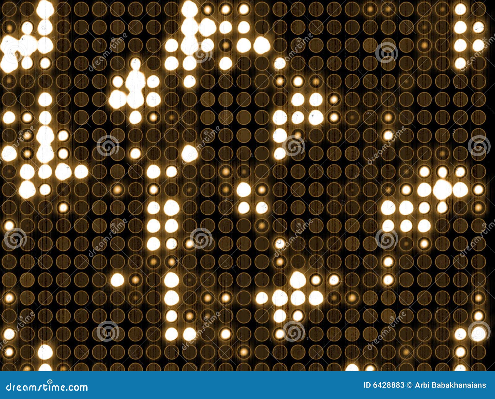 Very Bright Circular Lights Stock Illustration - Illustration of shiny ...