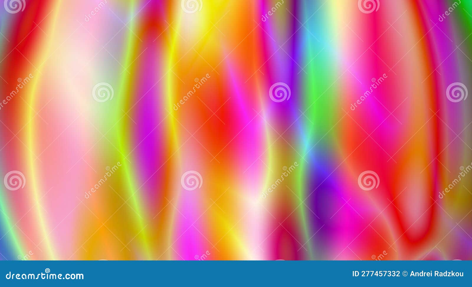 Very Bright Saturated Rippled Stains. Iridescent Vector Graphics Stock ...